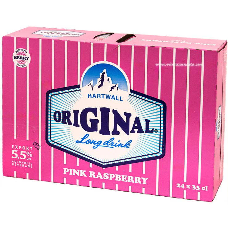 Hartwall LD Pink Raspberry 5,5% 24x33cl